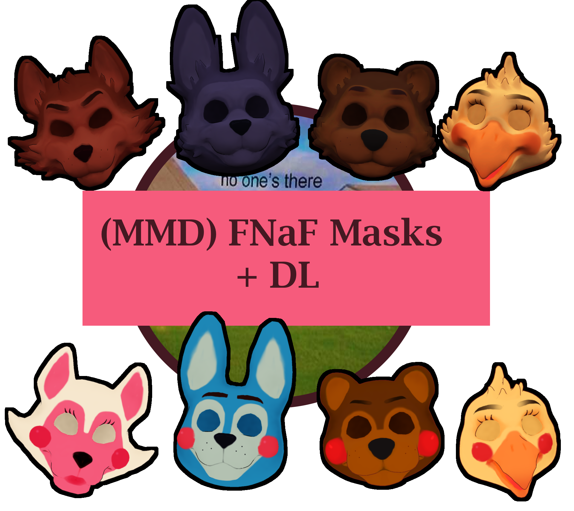 Head - Masks on MMD-Mall - DeviantArt