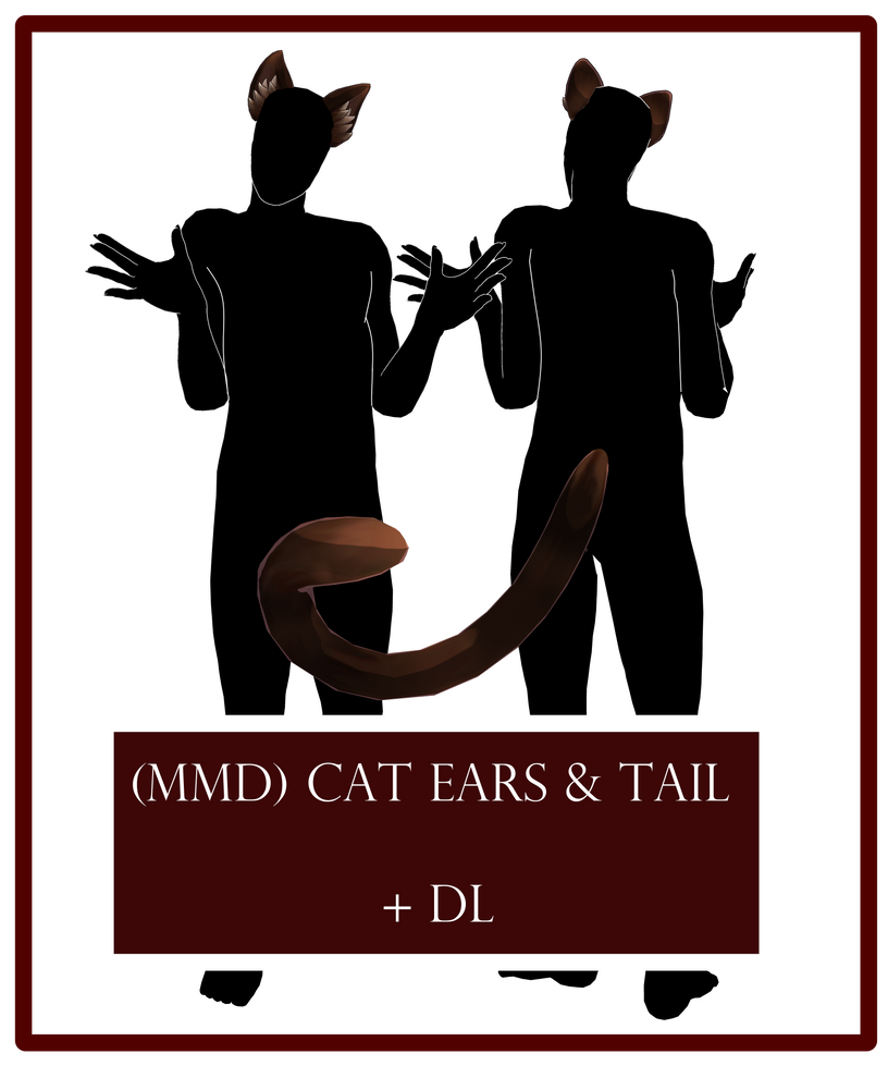 Mmd Cat Ears And Tail Dl By Obsesscoric On Deviantart
