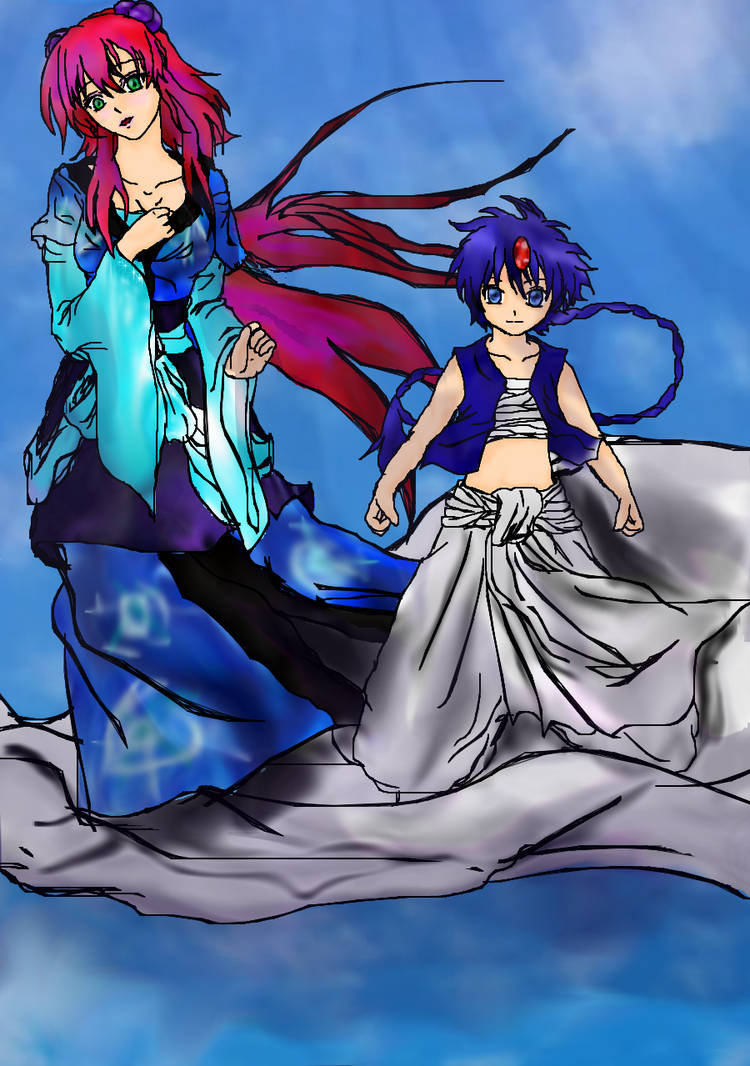 Aladdin and Hakutou Ren by YukinaHimora on DeviantArt