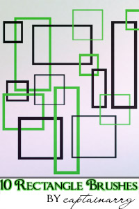 Rectangle Brushes PS CS by captainarrg on DeviantArt