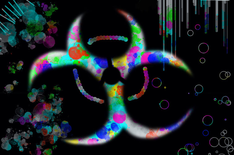 Biohazard doodle by EveLDoodles on DeviantArt