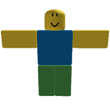 Roblox T-Pose Character:Noob by idkmyname123we on DeviantArt