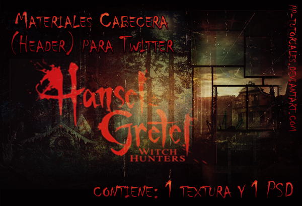 Materiales para Cabecera Hansel y Gretel by PP-Tutoriales on DeviantArt