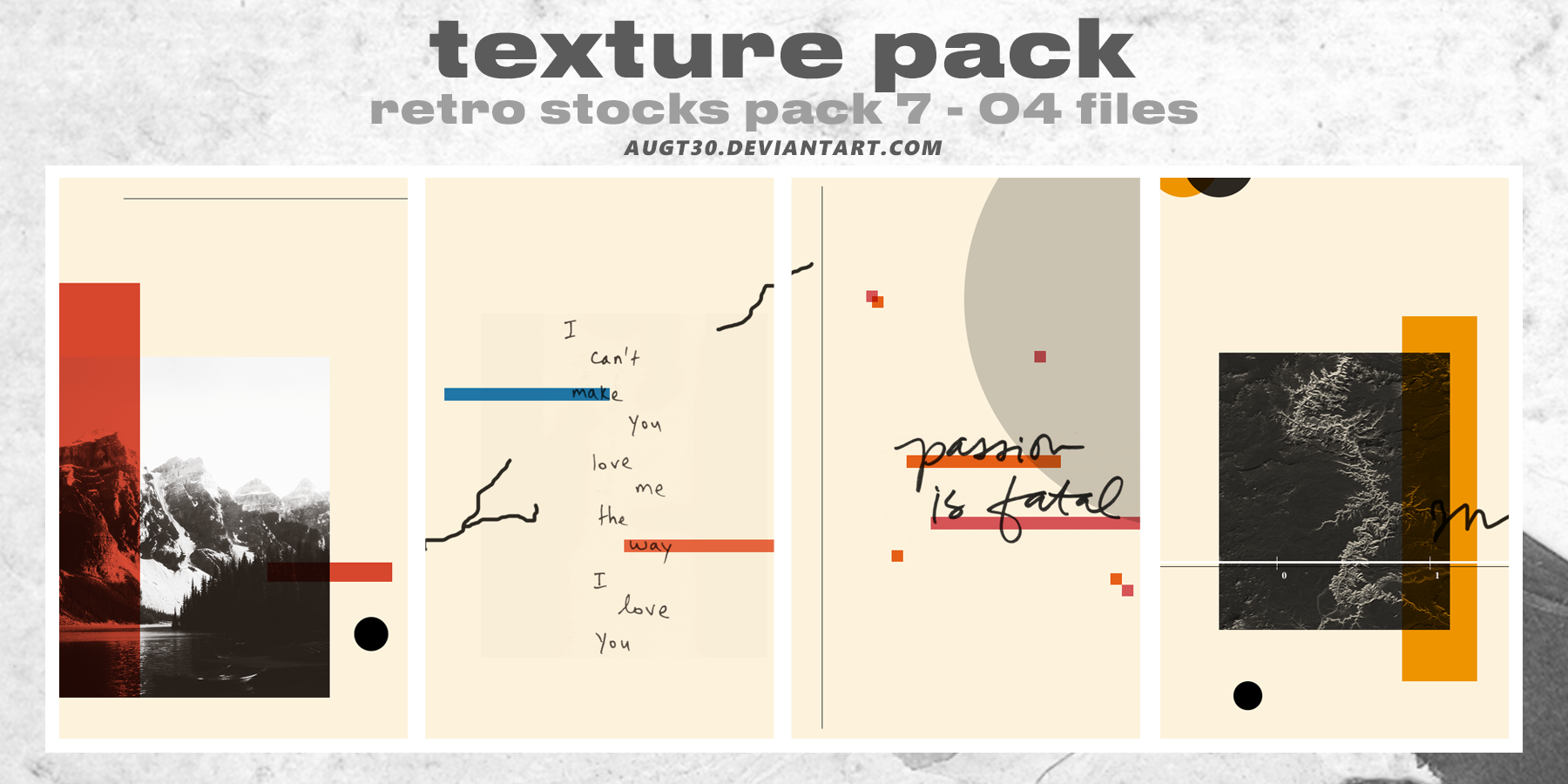 TEXTURE PACK #07 by AugT30 on DeviantArt