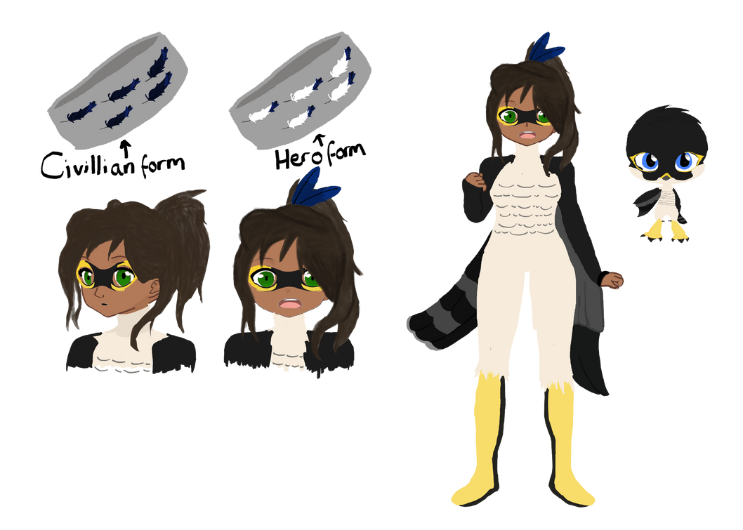 Miraculous OC - Rebecca || Miss Falconette || by PhobWatch on DeviantArt