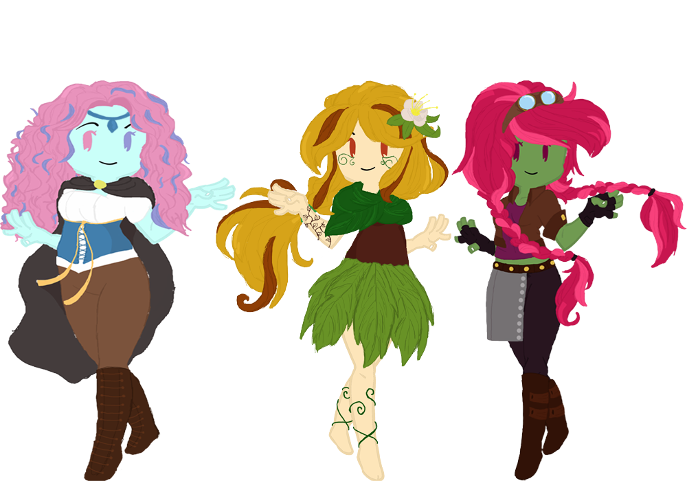 Female DnD Gems by PhobWatch on DeviantArt