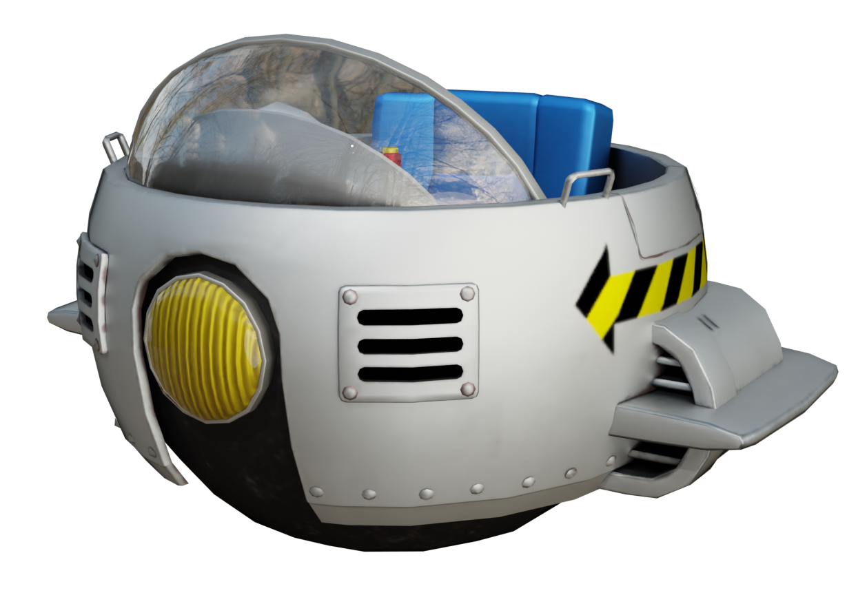 [DL Blender] Sonic Superstars Eggmobile by TenebrisD90 on DeviantArt