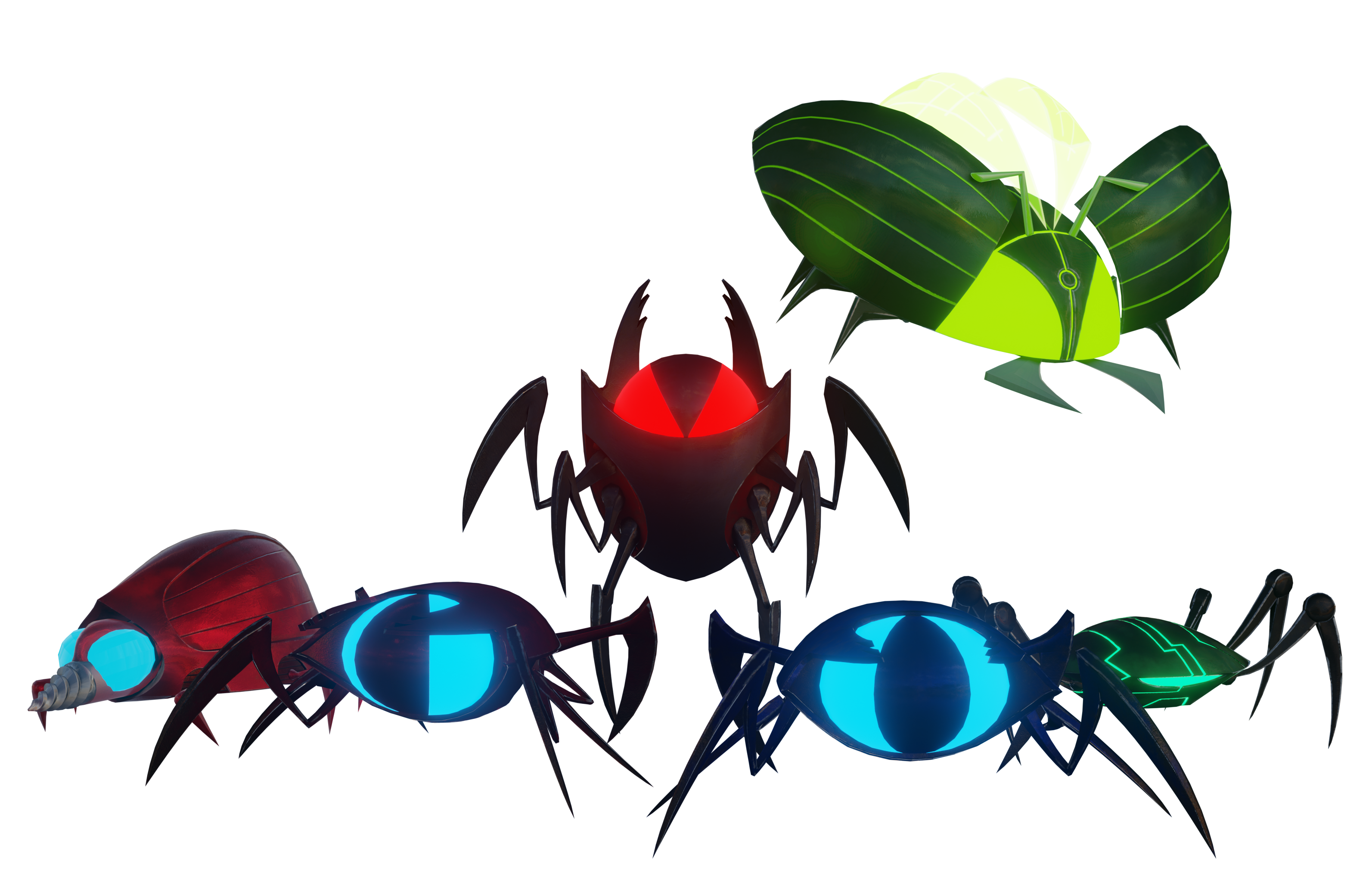 [DL Blender] Aku's Beetles by TenebrisD90 on DeviantArt