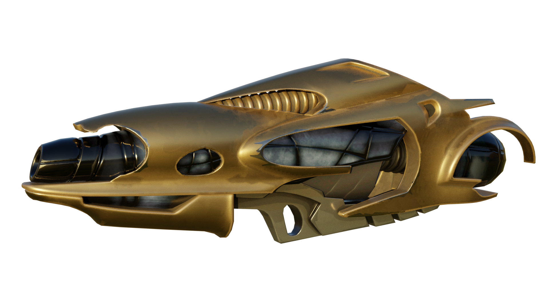 [DL Blender] Chitauri Rifle by TenebrisD90 on DeviantArt