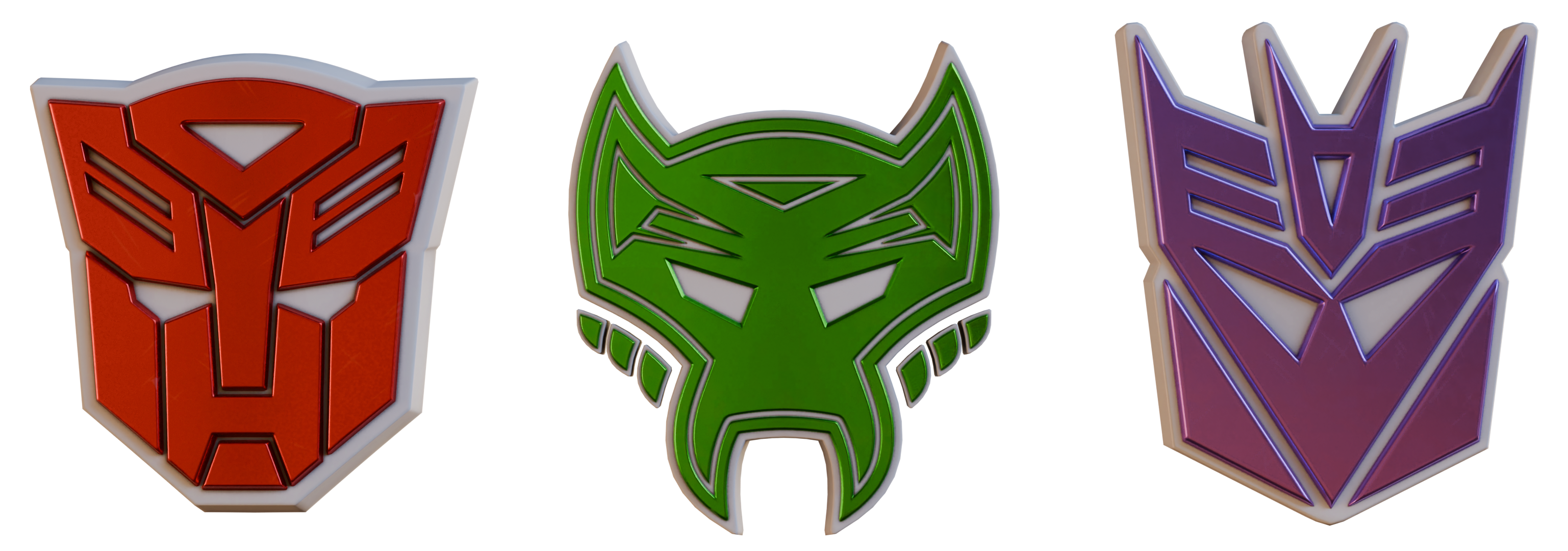 [DL Blender] Transformers Emblems by TenebrisD90 on DeviantArt