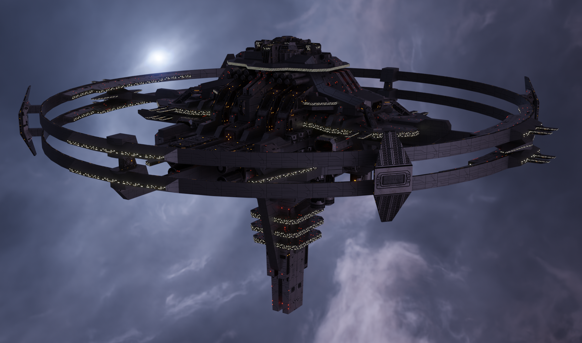 [DL Blender] Gangut Space Hub by TenebrisD90 on DeviantArt
