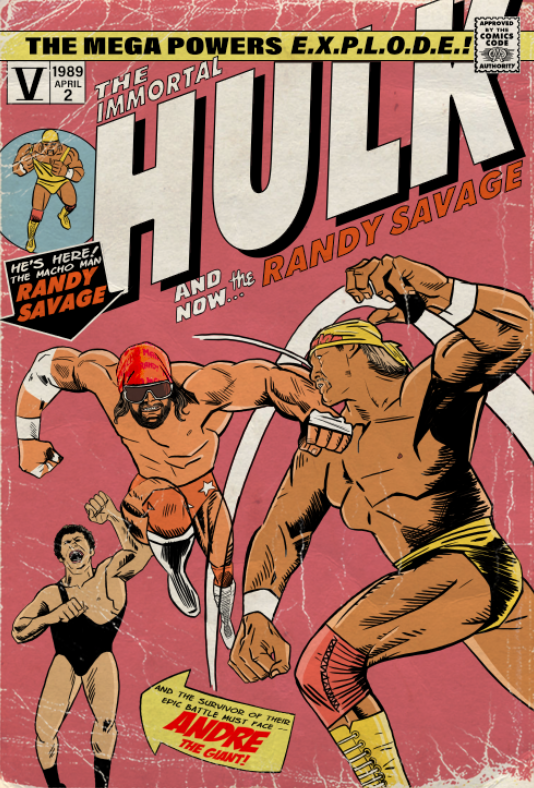 The Mega Powers E X P L O D E By Rhsillustrator On Deviantart