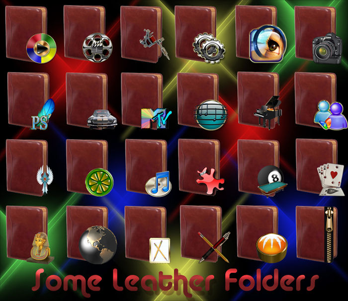 Leather Folders by 0dd0ne on DeviantArt