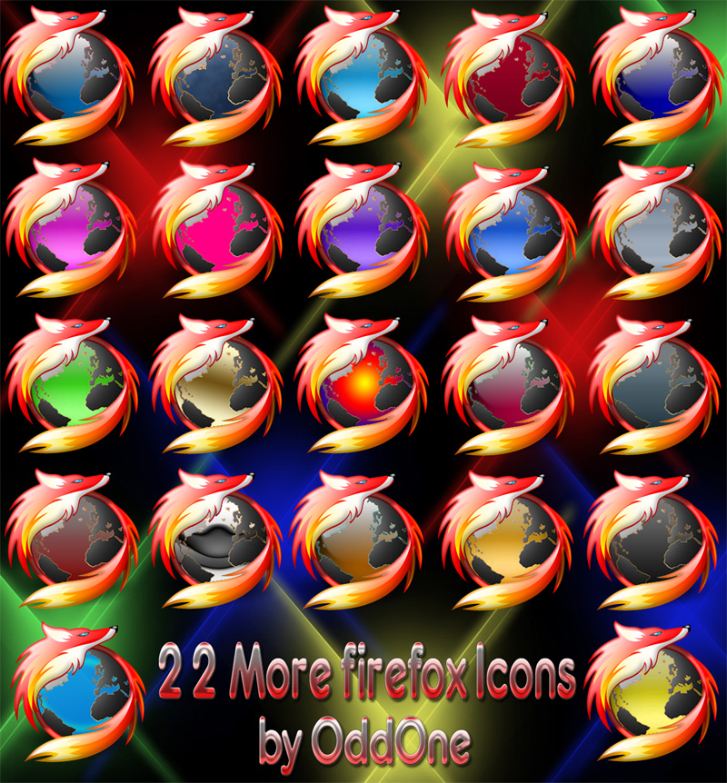 22 More Firefox Icons by 0dd0ne on DeviantArt