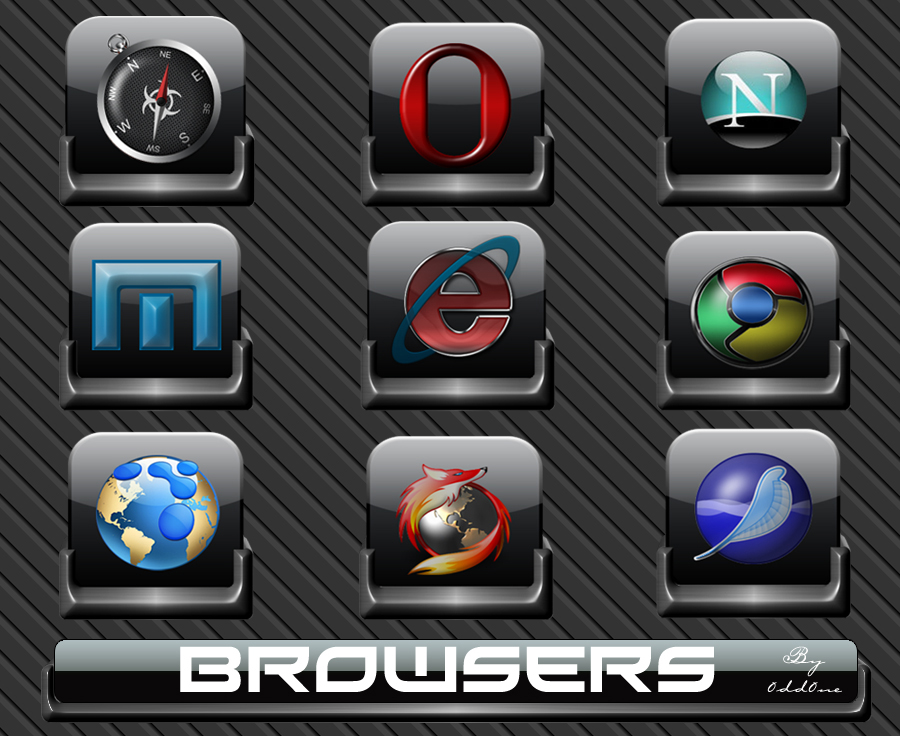 Browsers by 0dd0ne on DeviantArt