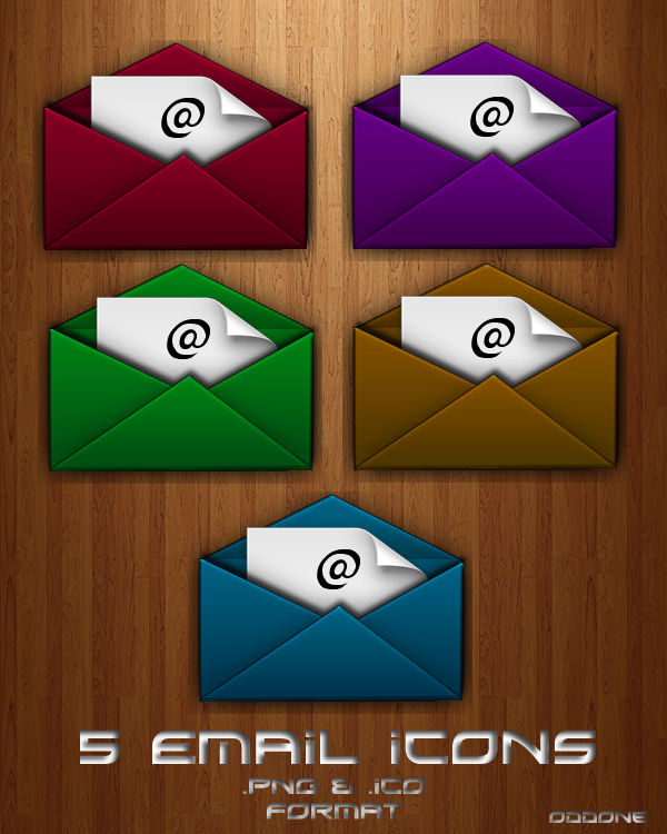 EMail Dock Icons by 0dd0ne on DeviantArt