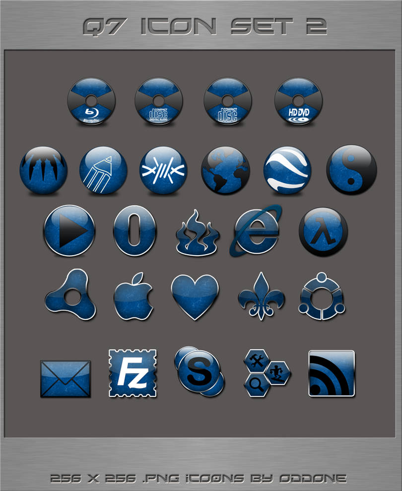 Q7 Icon Pack II by 0dd0ne on DeviantArt