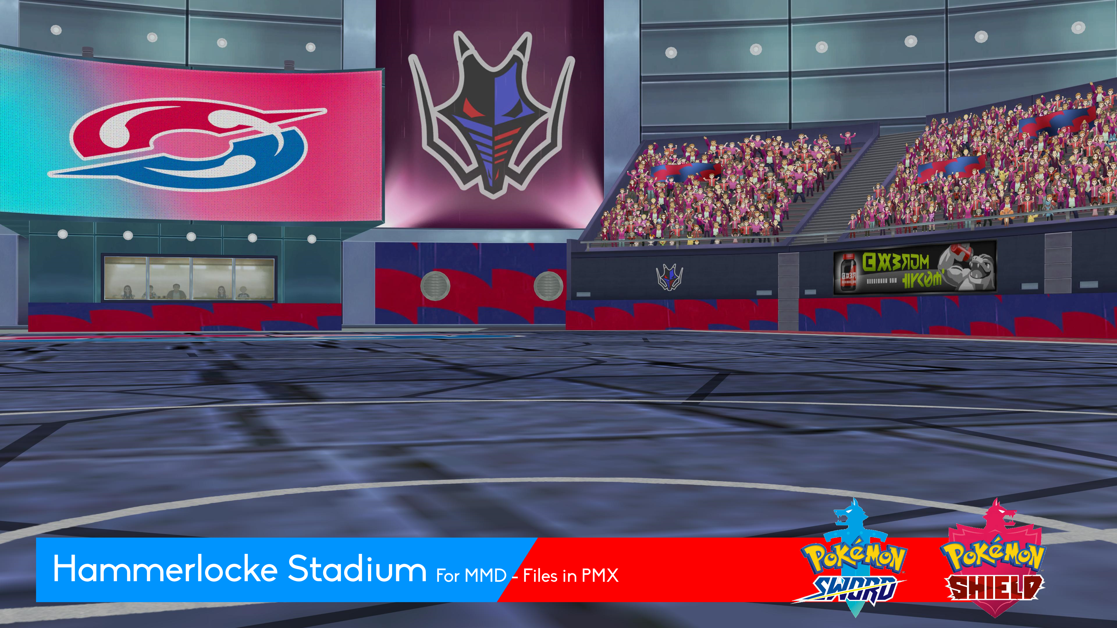 SwSh MMD STAGE: Hammerlocke Stadium DL by Pikapika-2000 on DeviantArt