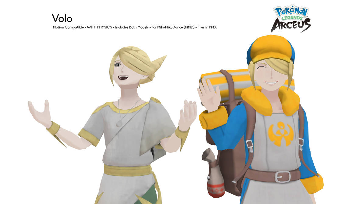 MMD - Pokemon Legends Arceus - Volo - DOWNLOAD by Pikapika-2000 on ...