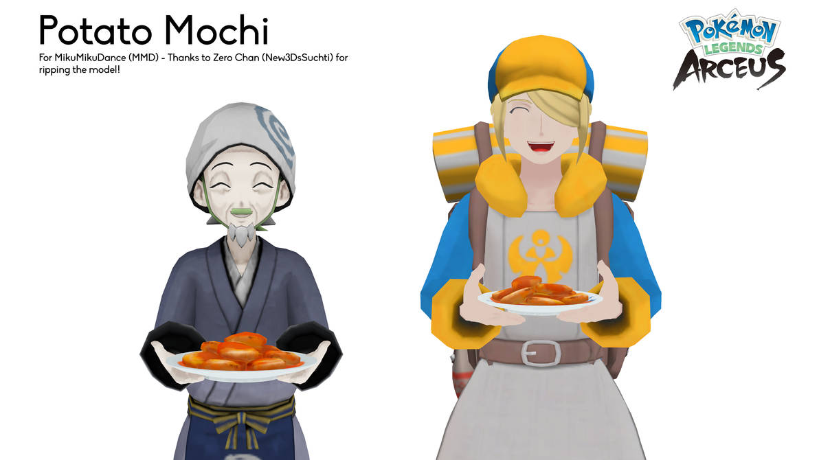 MMD Pokemon Legends Arceus - Potato Mochi Download by Pikapika-2000 on ...