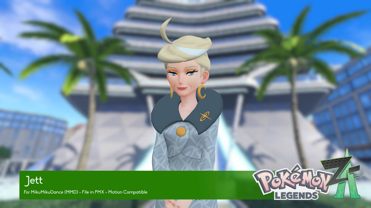 MMD - Pokemon Legends Z-A - Jett - DOWNLOAD by Pikapika-2000 on DeviantArt