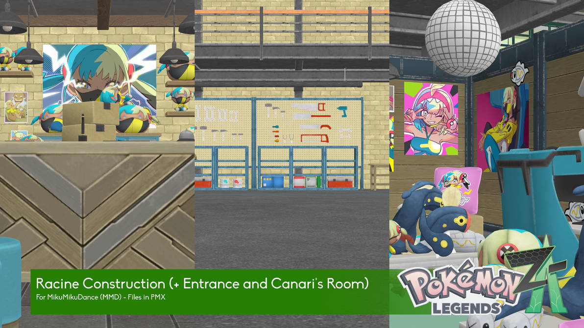 MMD - Pokemon Legends Z-A - Racine Construction by Pikapika-2000 on ...
