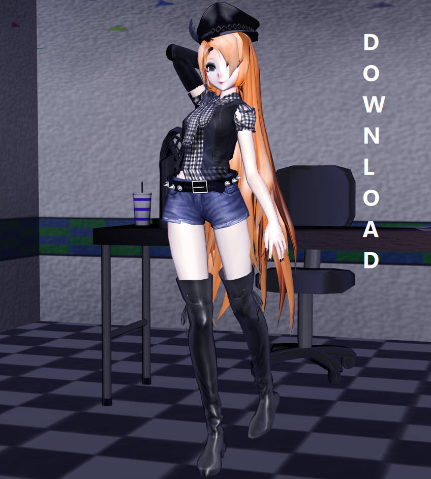 [MMD FNAF Model DL] Fritz Smith by obscuredsavepoint on DeviantArt