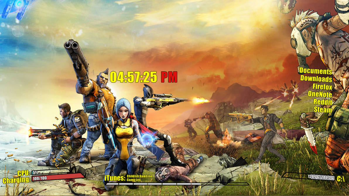 Borderlands Theme by SSRATT on DeviantArt
