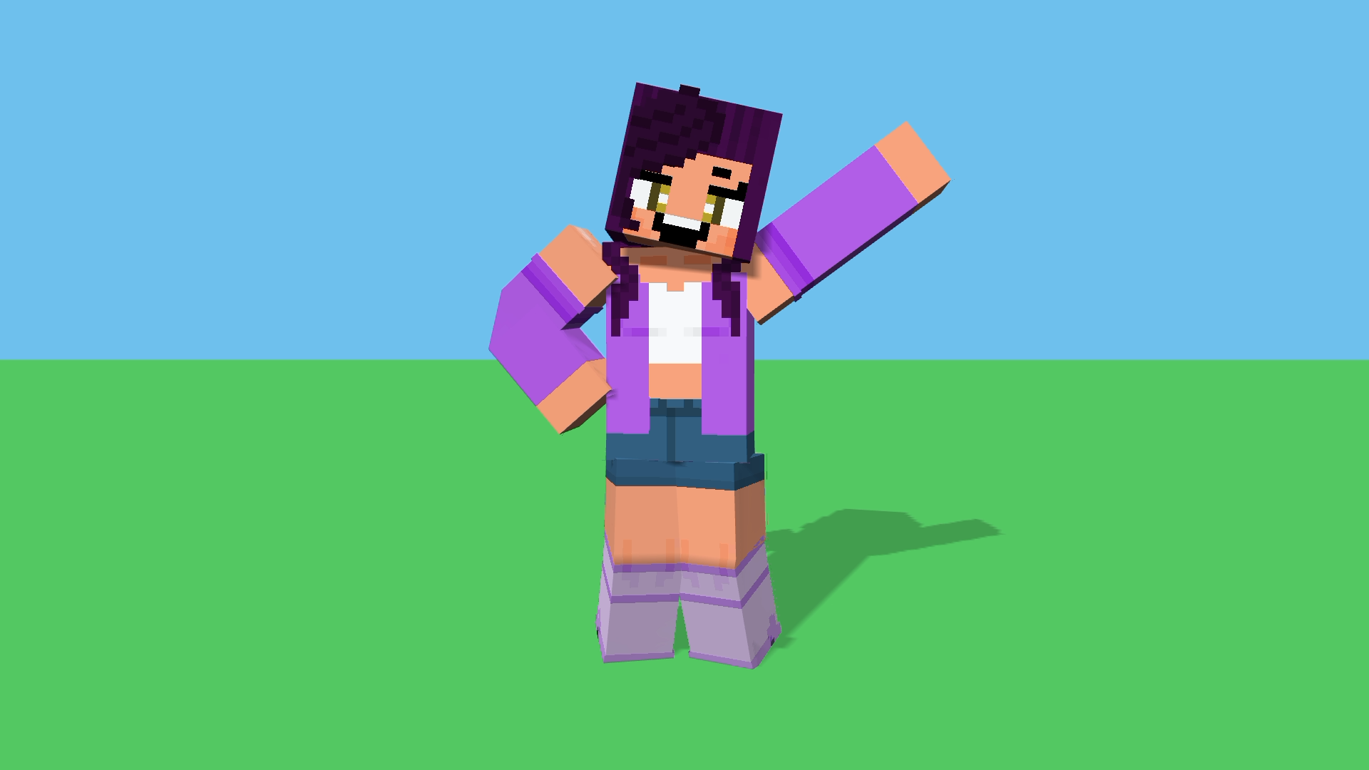 I Made A Realistic Aphmau Skin for Minecraft by JanelliaLorrander on ...