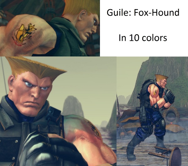 SSF4 Mod - Guile Fox Hound by SegadorMods on DeviantArt
