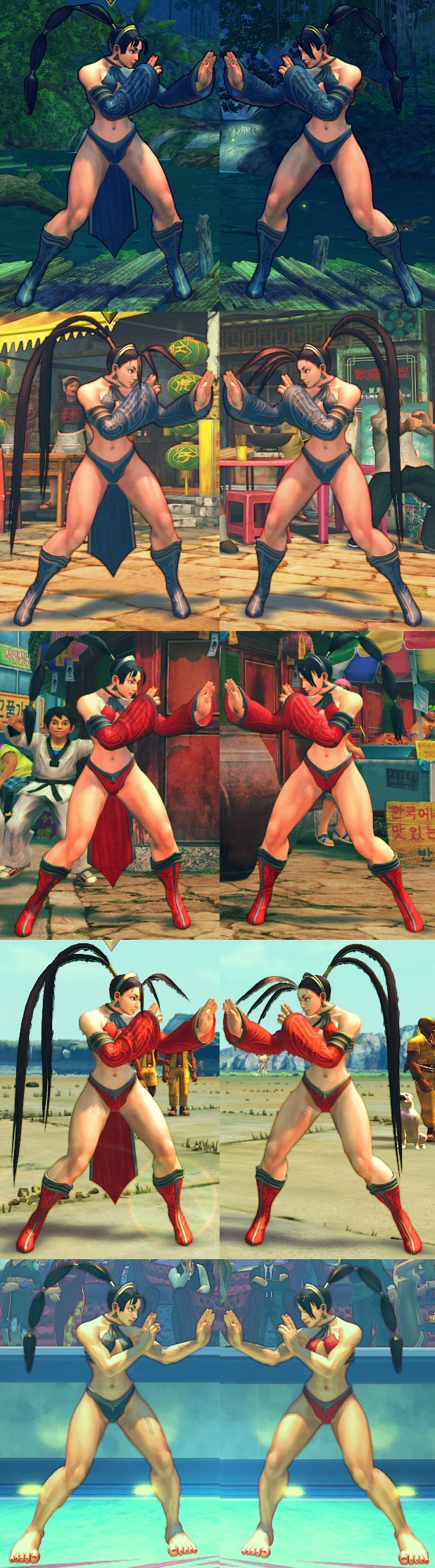 SSF4 Mod - Ibuki: Kitana Cosplay by SegadorMods on DeviantArt