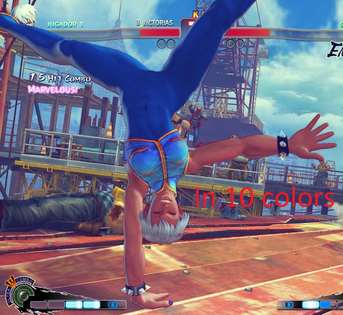 USF4 Mod - Elena: Chun Li Cosplay by SegadorMods on DeviantArt
