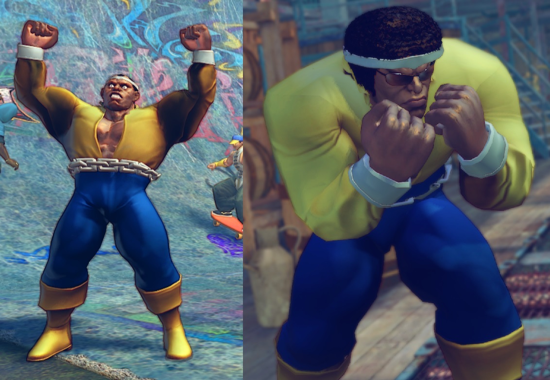 USF4 Mod - Balrog: Luke Cage Cosplay by SegadorMods on DeviantArt