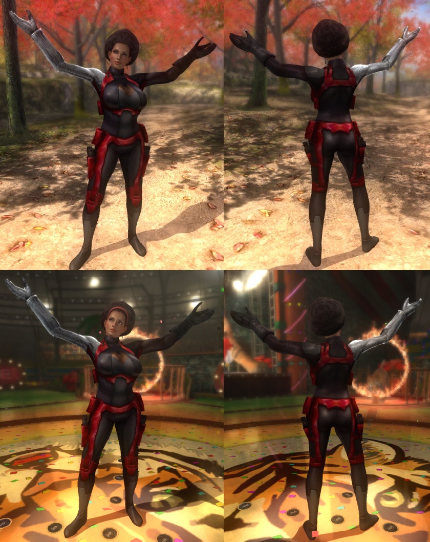 DoA5 Mod - Lisa: Misty Knight Cosplay by SegadorMods on DeviantArt