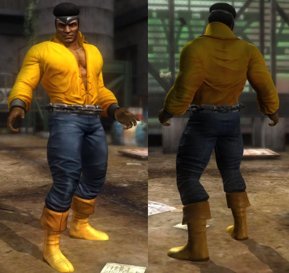 DoA5 Mod - Leon: Luke Cage (Classic) by SegadorMods on DeviantArt