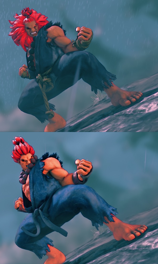 SFV Mod - Akuma Barefooted by SegadorMods on DeviantArt