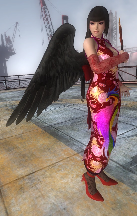 DoA5 Mod - Nyotengu: Anna Williams' Dress by SegadorMods on DeviantArt