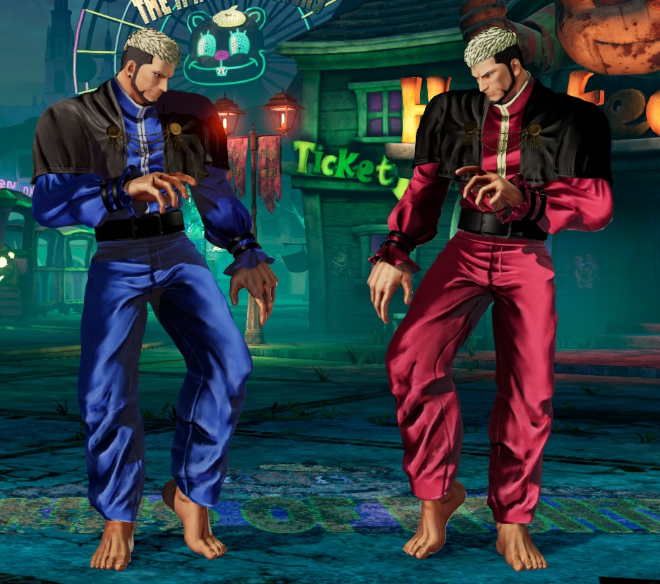 KoFXV Mod - Goenitz Barefooted by SegadorMods on DeviantArt