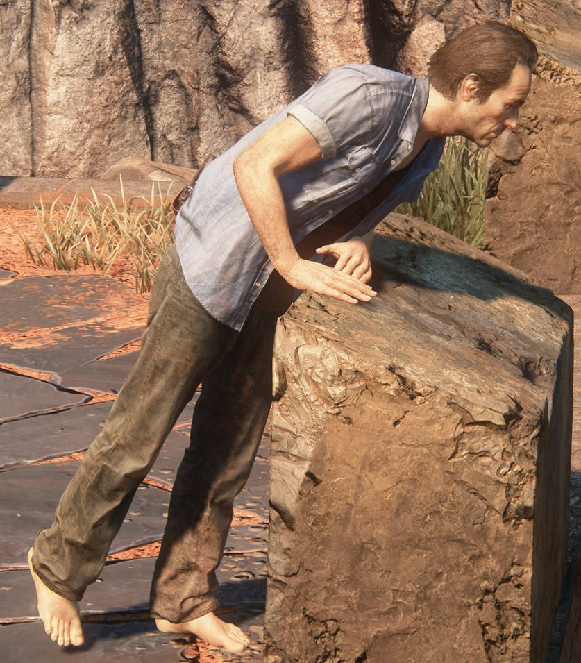 Uncharted Mod - Sam Barefooted (ATE) by SegadorMods on DeviantArt