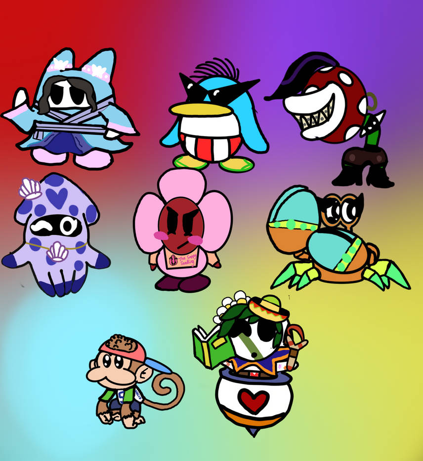 New Paper Mario fanmade characters video by MialiS11 on DeviantArt