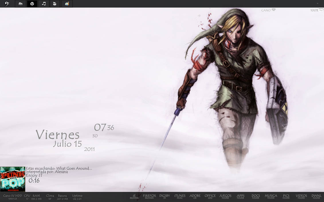 Clock for Rainmeter by Skull-IV on DeviantArt