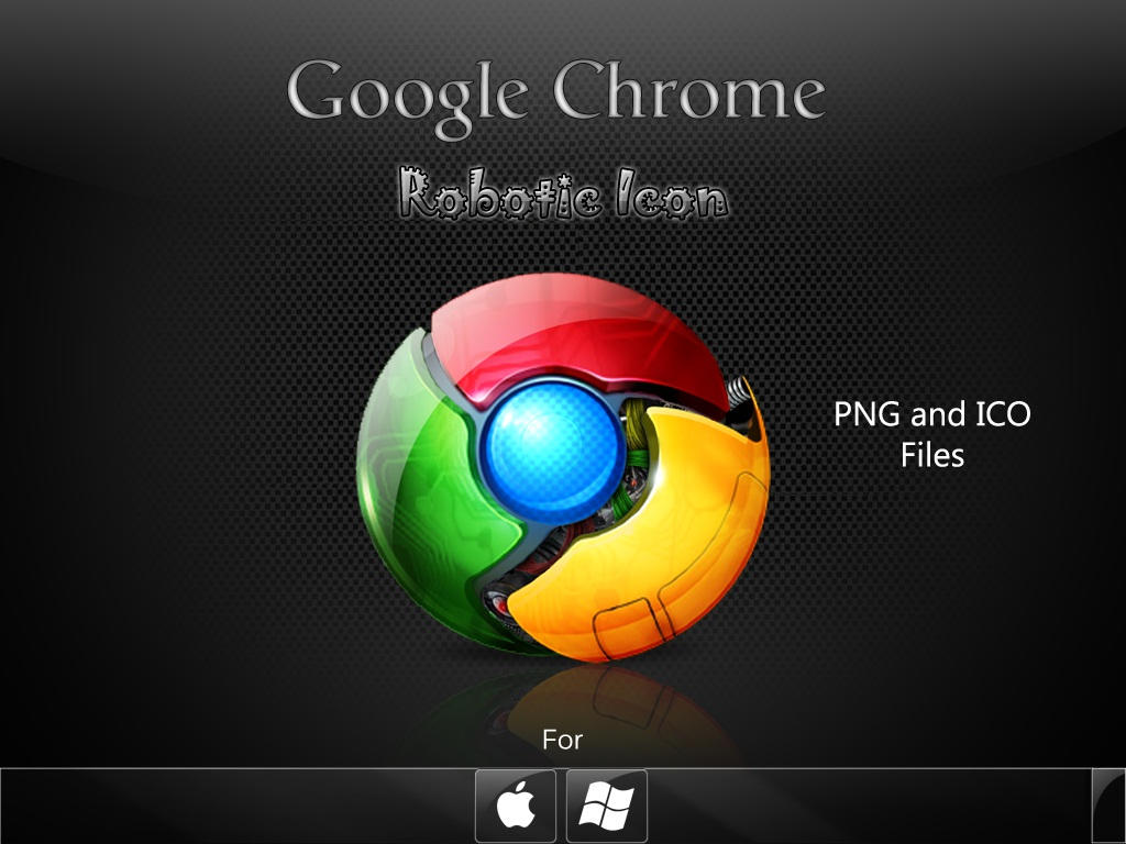 Google Chrome Robotic Icon by lucasgomesdesouza on DeviantArt