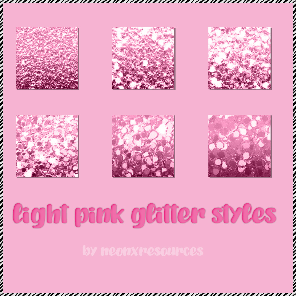Pink Glitter Styles by neonXresources on DeviantArt