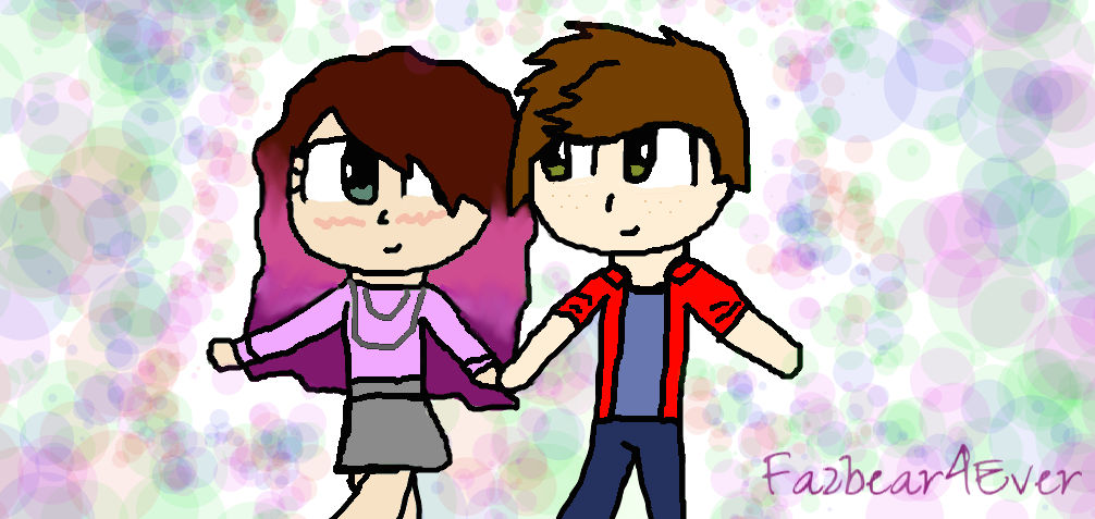 Kendra and Caleb (For kendra27047) by Fazbear4Ever on DeviantArt