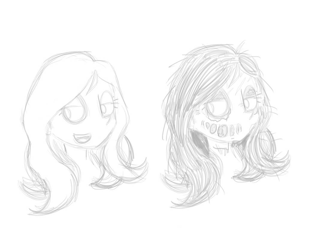 Girl And Dead Girl by dinotzinavos on DeviantArt