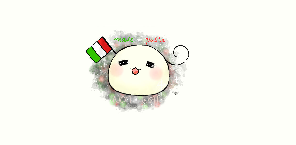 make pasta not war by Honeysquib on DeviantArt