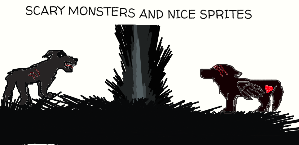 SCARY MONSTERS AND NICE SPRITES by dbarns514 on DeviantArt