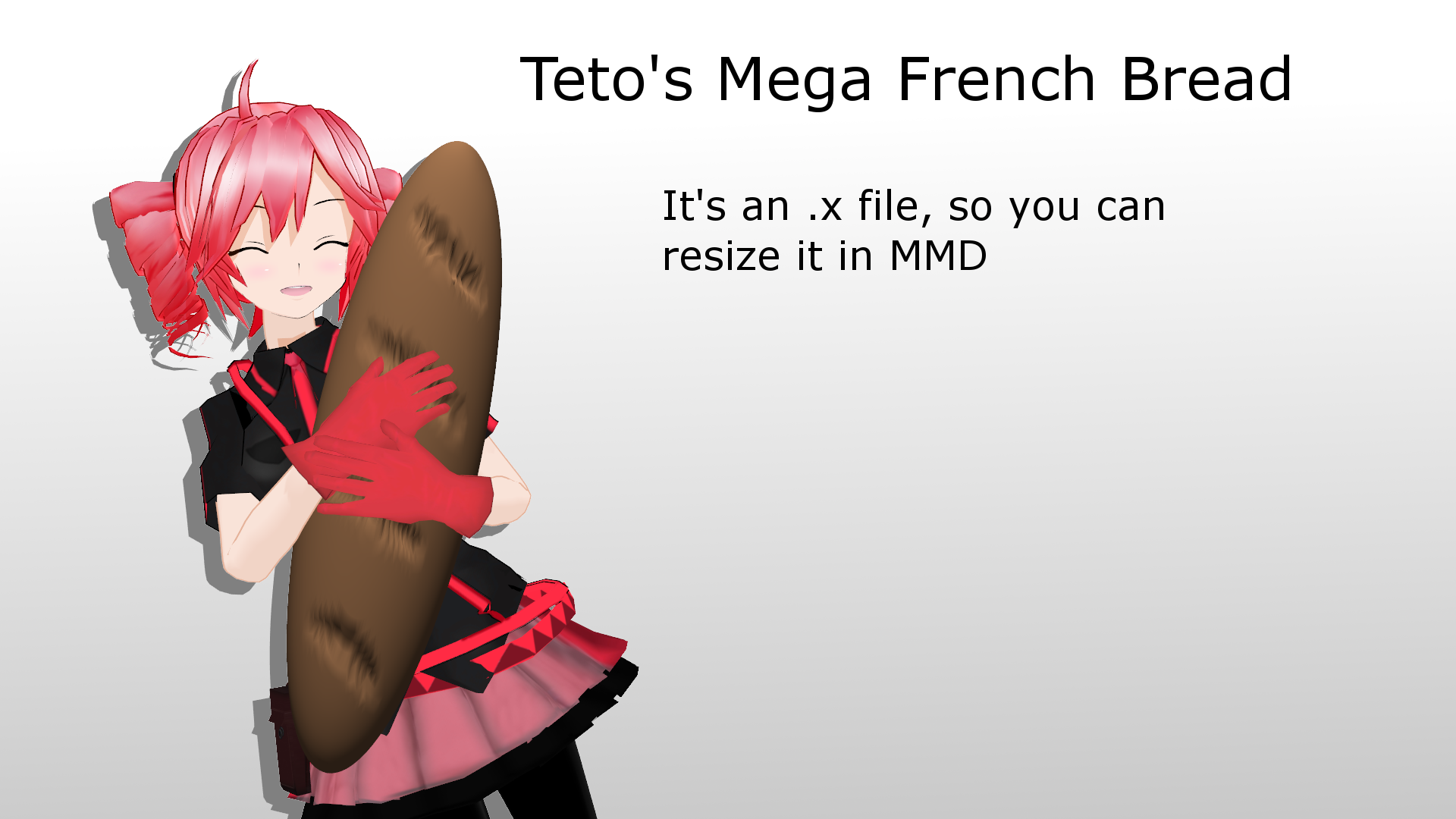 Mega French Bread [+Download] by triangleboxstudio on DeviantArt