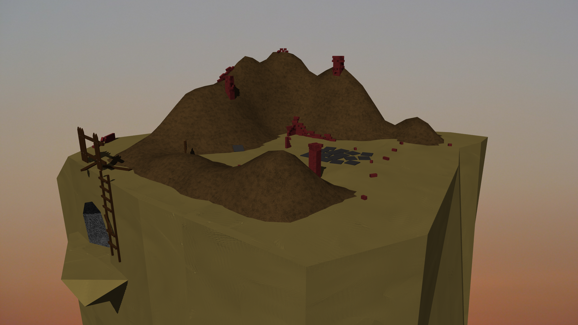 Desert Ruins (Stage) [+DL] by triangleboxstudio on DeviantArt