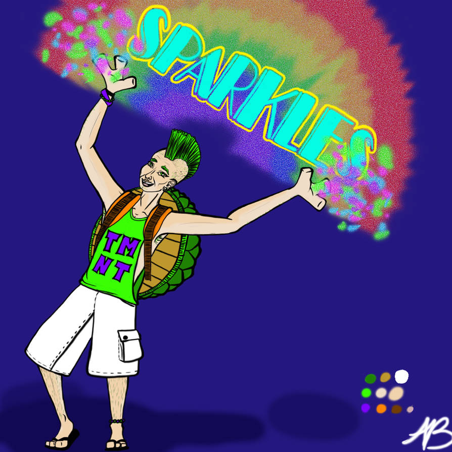 Awesomely Fantastic Gay Turtle Man in color by 1049286 on DeviantArt